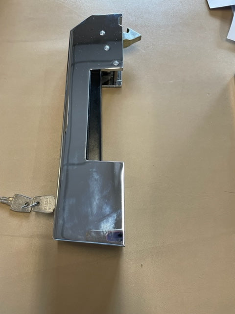 Jumbo Lock Standard Cylinder (Grey Enamel/Chrome)