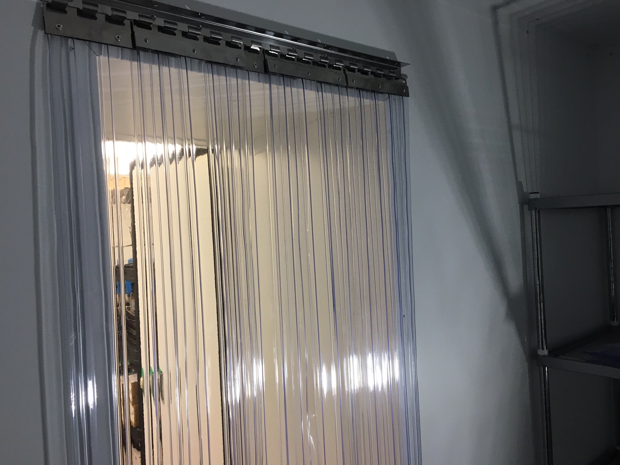 Plastic Curtain Strips Freezer Grade PVC Strip Curtain Kit Ulti